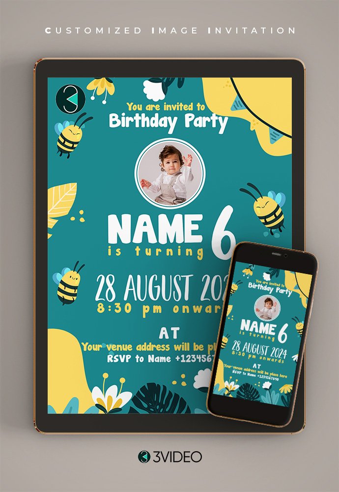 Best Birthday Invitation Card Online | E-Card